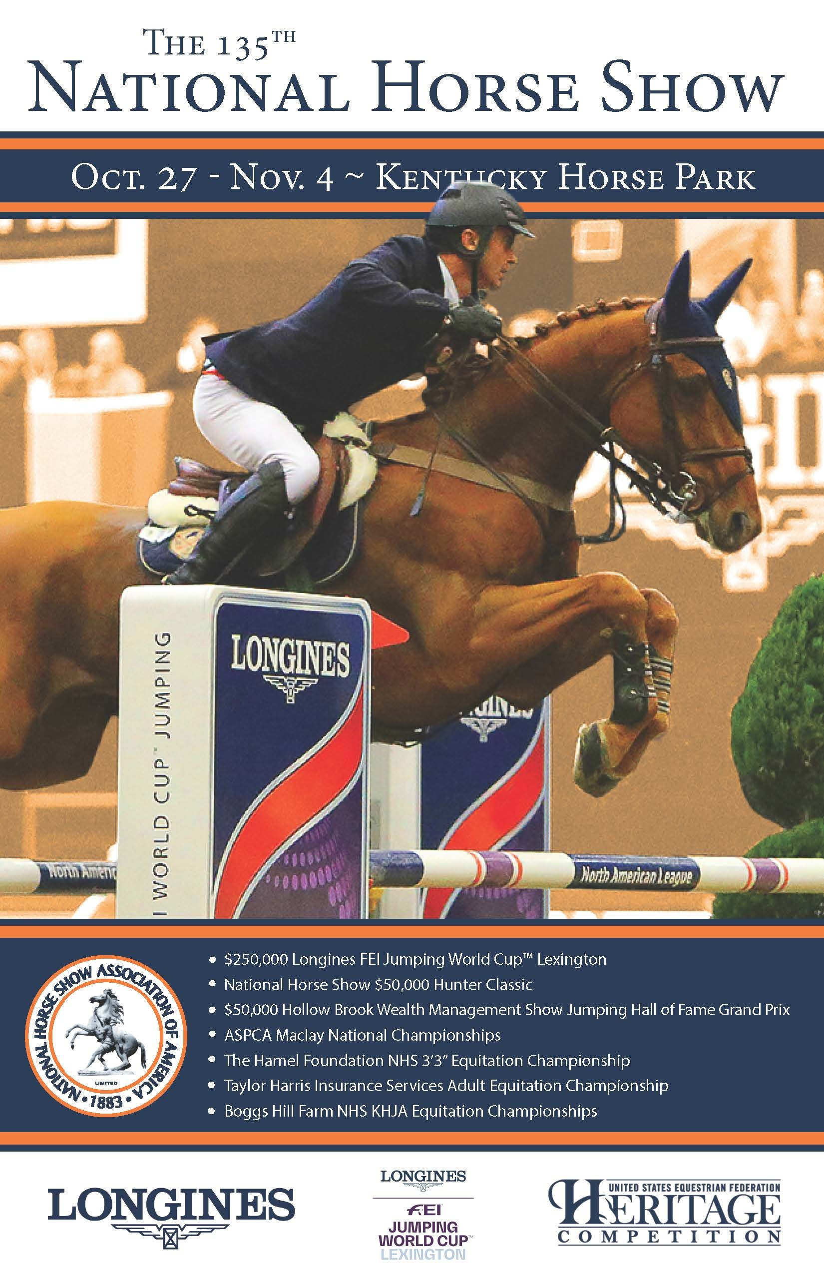 National Horse Show Releases 2018 Prize List National Horse Show National Horse Show Releases 2018 Prize List National Horse Show