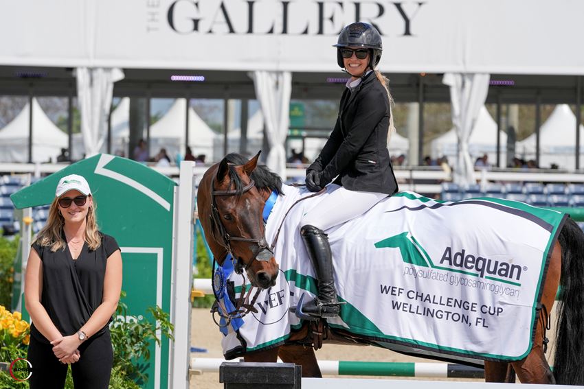 Ashlee Bond is Best with Donatello 141 in CSI5* WEF Challenge Cup Round ...