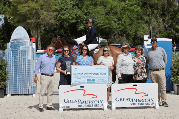 Lisa Goldman-Smolen and Ivaro N Strike Gold in Great American $300,000 ...