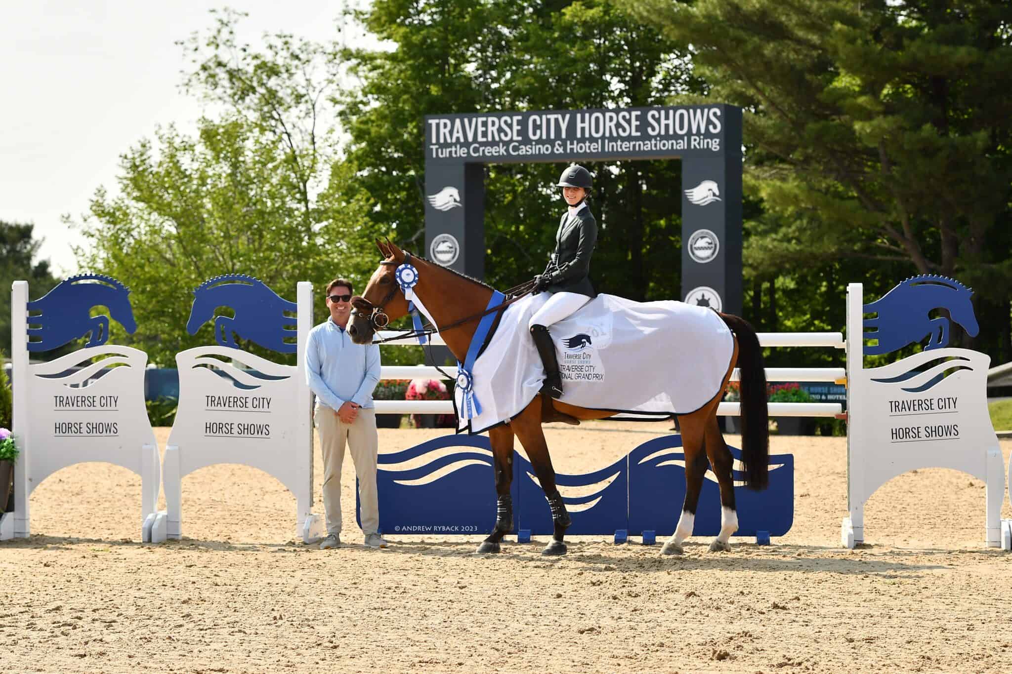 Hallie Grimes Toasts to Margriet De Mariposa in Traverse City National ...